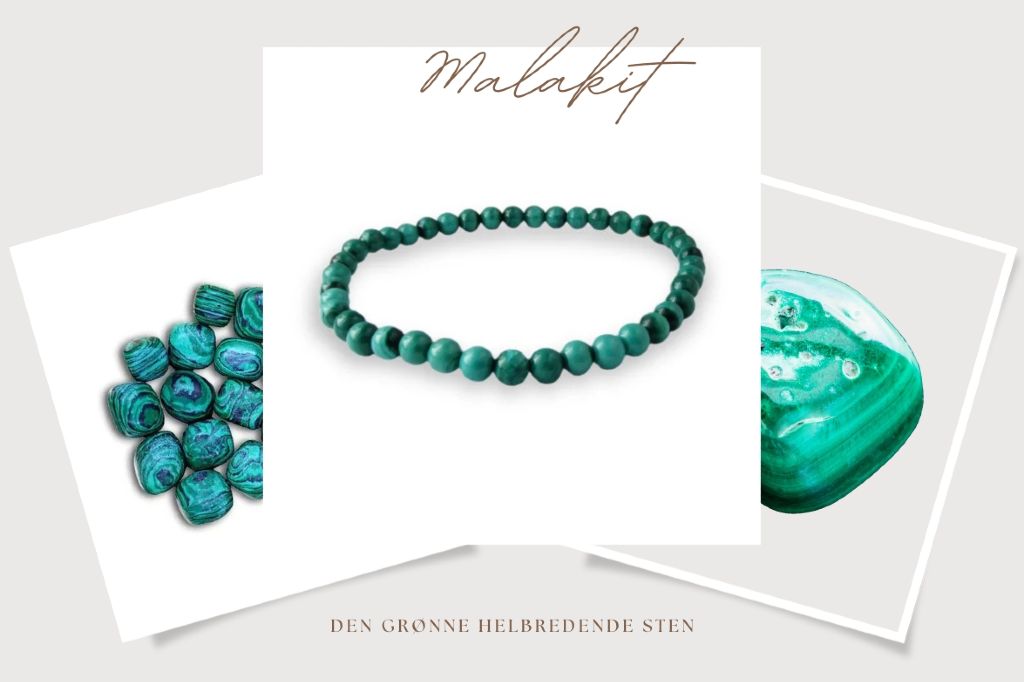 Malakit - Den Grønne Helbredende Sten – krystalsten.dk