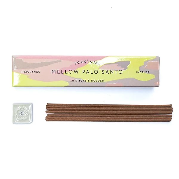 Scentsual Calm - Mellow Palo Santo - Røgelse - 30 Røgelsespinde ...